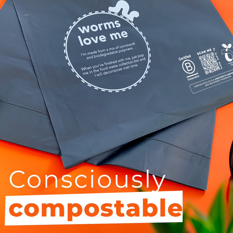 Simplelifeco UK Compostable Mailing Bags | Eco Friendly Packaging