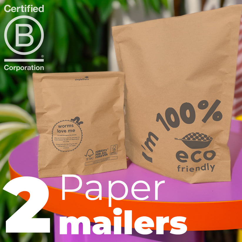 Simplelifeco UK Eco Friendly Mailing Bag Assorted Postage Pack